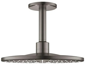 Grohe Rainshower SmartActive - Hlavová sprcha 310, sprchové rameno 14 cm, 2 proudy, kartáčovaný Hard Graphite 26477AL0