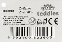 TEDDIES Mačkací antistresový rak plněný pískem / Hračka / Látka / 21 c