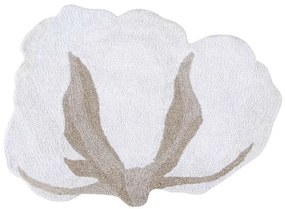 Lorena Canals koberec 120 x 130 květ bavlny - Cotton