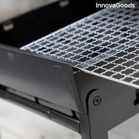 Přenosný skládací gril na dřevěné uhlí BearBQ InnovaGoods