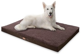 Balu, pelíšek pro psa, polštář pro psa, možnost praní, ortopedický, protiskluzový, prodyšná paměťová pěna, velikost XXL (135 x 10 x 100 cm)