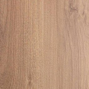 Mereo, Mereo Koupelnová zrcadlová skříňka 60 cm, galerka, 1x dvířka levá, Multidecor, Ořech Pacifik přírodní, MER-CN798G61OPP2