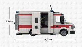 BRIXIES Plus 222.401 Sanitka s nosítky / 430 ks