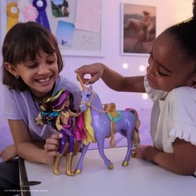 Spin Master Unicorn Academy Světelný jednorožec Wildstar s panenkou So