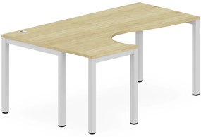 Artspect 107-T1812-P - Stůl pracovní, podnož  180x120cm - Bílá