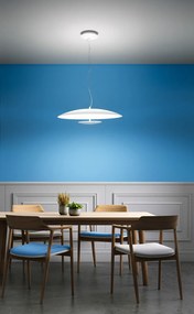 Linea Light Horizon_P, bílé závěsné svítidlo pro nepřímé osvětlení, 34W LED 3000K, Ø 65cm