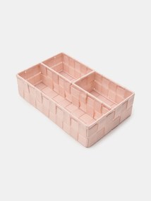 Sinsay - Organizér s přihrádkami - pastelová růžová