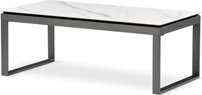 Konferenční stolek AHG-284 WT, slinutá keramika, mramor (121 x 61) cm