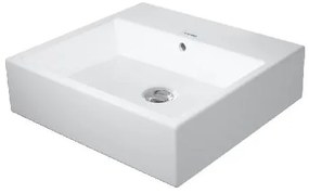 Duravit Vero Air - Umyvadlo 500x470 mm, s přepadem, bez otvoru pro baterii, bílá 2350500028