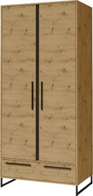ADRK Furniture Dvoudveřová skříň ARIA WA-ARI-90-A_B