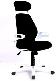 SEDIA kancelářská židle (křeslo) HLC 1886 bílo - černé
