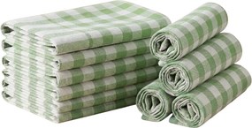 Utěrka CORIVA 50x70 cm světle zelená, set 10 ks