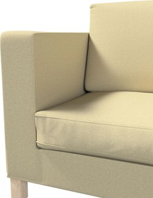 Potah na pohovku IKEA  Karlanda rozkládací, krátký barva zelená látka pletený vzor