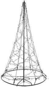 DCTW32 LED vánoční stromek, 180 cm, 7W venkovní i vnitřní, teplá bílá