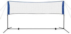 Sada badmintonové sítě a košíčků, 300x155 cm - Default Title