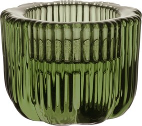 Villeroy&Boch skleněný svícen 2v1 Fleur Vert, Ø 6,5 cm, zelený