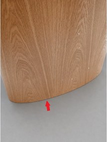Jídelní stůl v dekoru jasanu 110x210 cm Serra - II. jakost – House Nordic