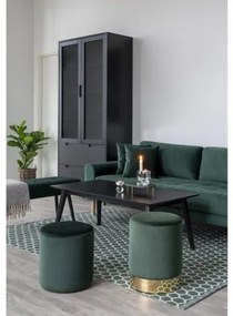 Podnos mramorový VEGAS HOUSE NORDIC, zelený, nohy mosazné House Nordic 4501300
