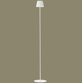Brilliant G40445/75  Venkovní stojanová AKU lampa MACOBO bílá USB-A