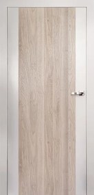 Interiérové dveře vasco doors LEON DUO model 6 Průchozí rozměr: 70 x 197 cm, Orientace dveří: Levé dveře, Dekor: Ořech columbia