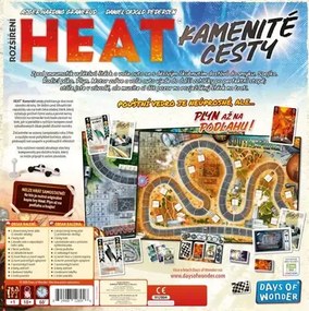 Asmodee Heat: Kamenité cesty / Délka hry: 60 minut / Počet hráčů: 1 -