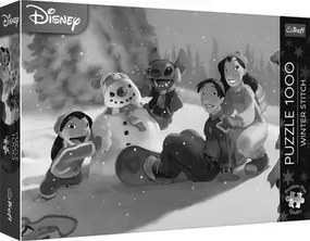 TREFL Puzzle Premium Plus Disney Lilo  Stitch: Zima / 1000 dílků / 68,