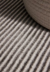 ELLE Decoration, Běhoun Perles 106187 Cream Anthracite z kolekce Elle, 80x240, šedá, ložnice