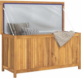 Zahradní box 114 x 50 x 58 cm masivní teakové dřevo 318732