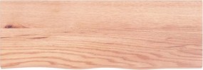 Koupelnová deska hnědá 80x30x(2-6) cm ošetřený masivní dřevo 3156115
