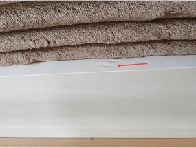 Taupe čalouněná dvoulůžková postel s úložným prostorem s roštem 180x200 cm Jade - II. jakost – Bobochic Paris