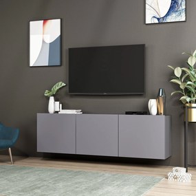 Kalune design TV stolek WHITE antracitový
