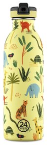 Nerezová dětská láhev Jungle Friends 500ml 24 Bottles
