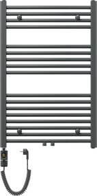 Mexen Ares, elektrické topné těleso 900 x 600 mm, 600 W, antracitová, W102-0900-600-2600-66