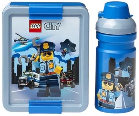 OnaDnes -20% Lego® Modrý svačinový set LEGO® CITY