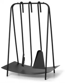 Port Fireplace Tools - Black Ferm Living