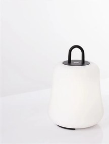 NV 9002877 Venkovní stolní lampa JIGRA černý hliník a akryl LED 2W 3000K 3,7V 339st. IP54 vypínač na těle / USB kabel - NOVA LUCE