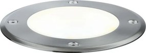 P 93908 Plug&Shine zemní zápustné svítidlo IP67 3000K 38° 6W 24V stříbrná výklopné - PAULMANN