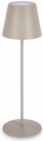 BIZZOTTO Zahradní stojací LED lampa ETNA 38 cm taupe