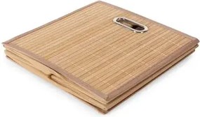 Compactor ANJI L přírodní / Úložný košík / Bambus / 31 x 31 x 31 cm