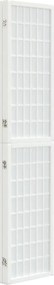 vidaXL Skládací 3dílný paraván v japonském stylu 120 x 170 cm [352087] Barva: Bílá