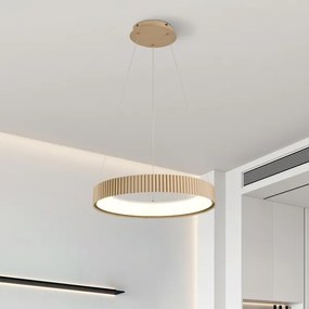 Brilagi - LED Stmív. lustr na lanku FALCON MODERN LED/30W/230V 40 cm béžová + DO