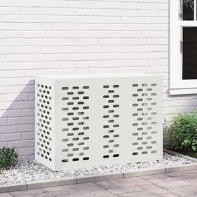 vidaXL Ochrana klimatizace Stříbrná 110 x 50 x 80 cm [865910] Barva: antracitová