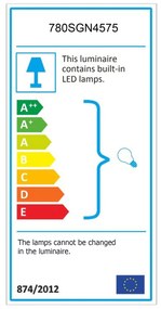 Závěsný lustr Panorama II krémový