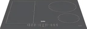 Beko HII64200FMTZG šedá / Indukční varná deska / 4 plotny / dotykové o