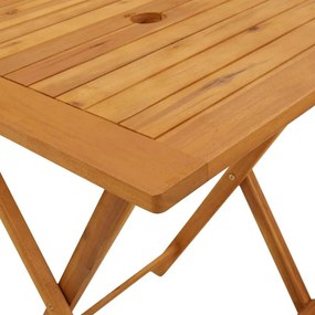 vidaXL Skládací zahradní stolek 60 x 60 x 75 cm masivní akáciové dřevo [313595]