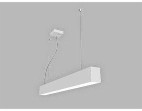 LED 2 Závěsné vnitřní stropní svítidlo LINO D.90 cm bílé