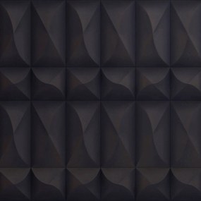 Černá geometrická obrazová vliesová tapeta Z80085 Philipp Plein, Zambaiti Parati
