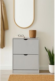Šedý výklopný botník 60x82x24 cm Stelo – Bonami Essentials