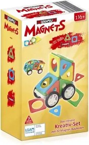MILLENNIUM Magnetická stavebnice Cars / 22 dílků / od 6 let
