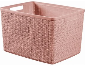 Curver JUTE 255195 Box 20 L, růžový